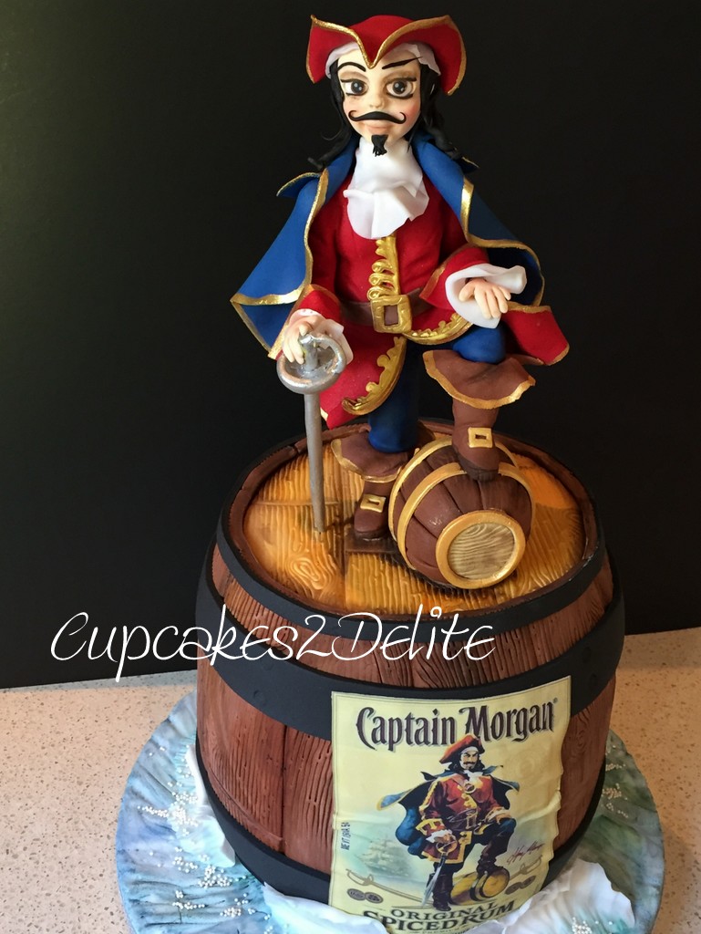 Captain Morgan Cake | cupcakes2delite