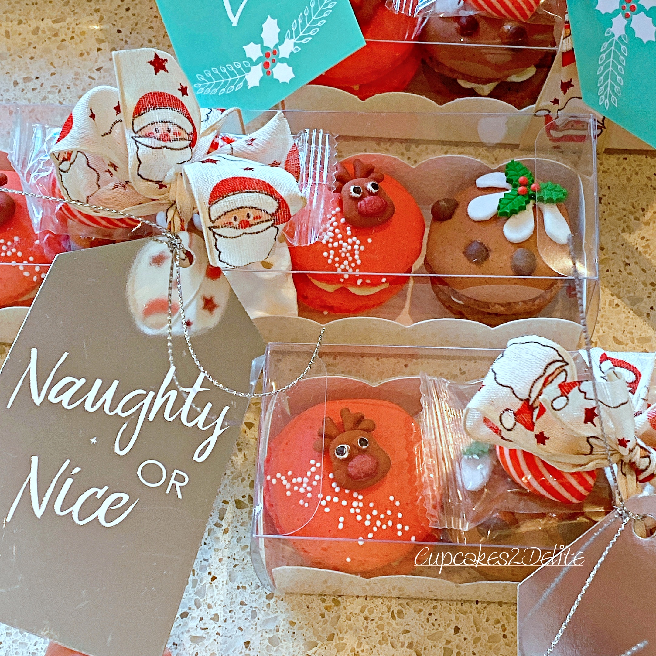 Macarons2Delite – Christmas Pudding Macarons | cupcakes2delite